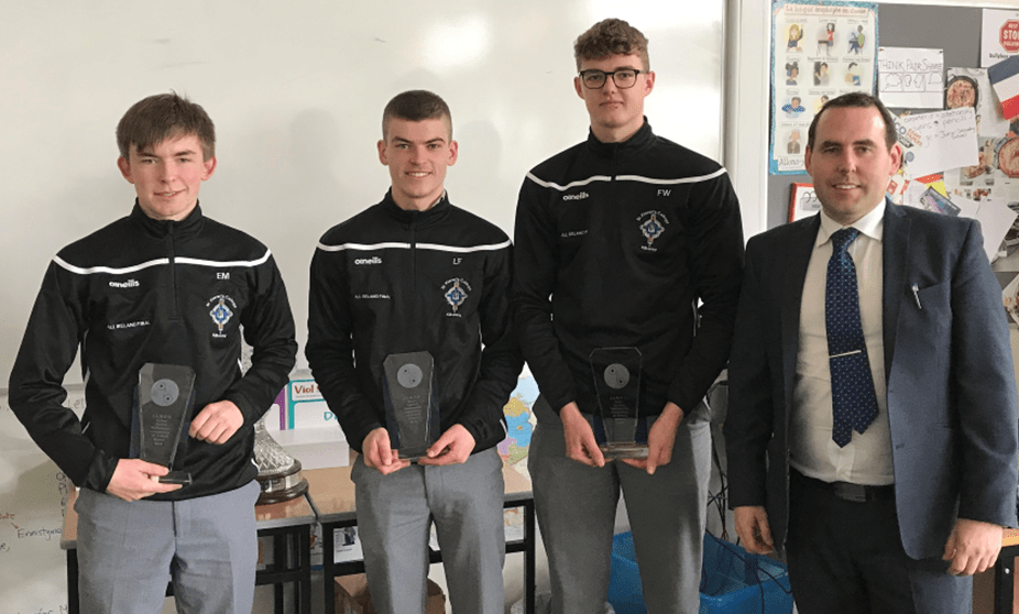 Student Quiz 2019 - Irish Applied Mathematics Teachers Association